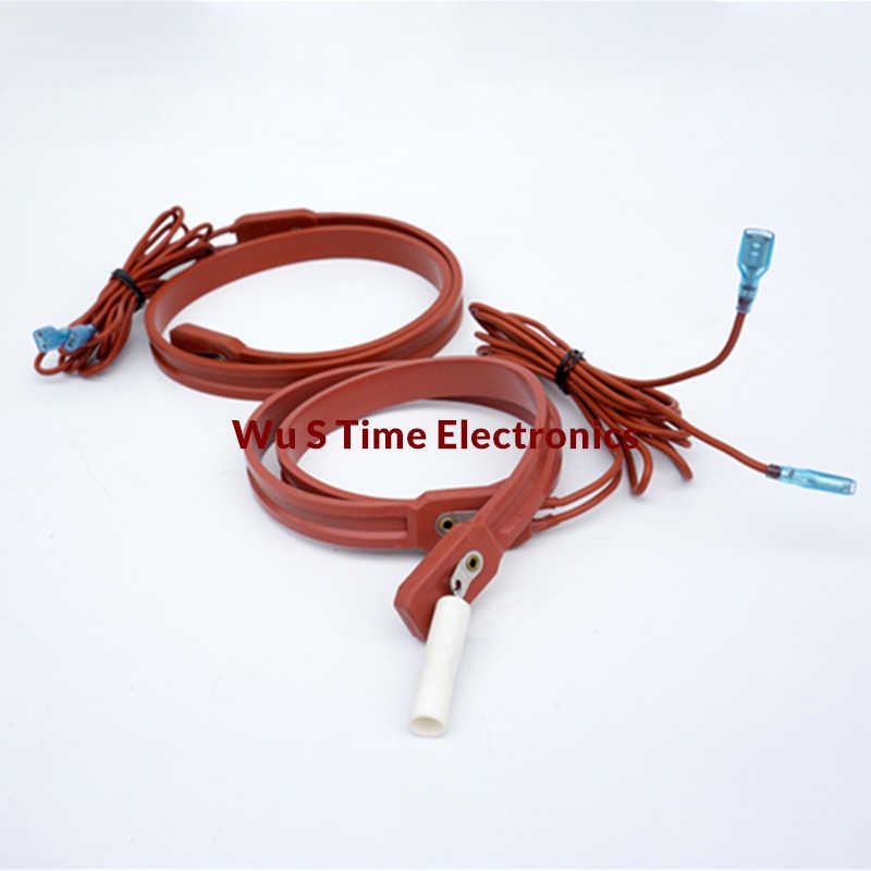 Crankshaft heating cable